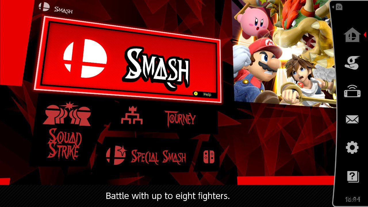 Dark Transparent Menu (Omega Mode) Mod for Super Smash Bros. Ultimate ...