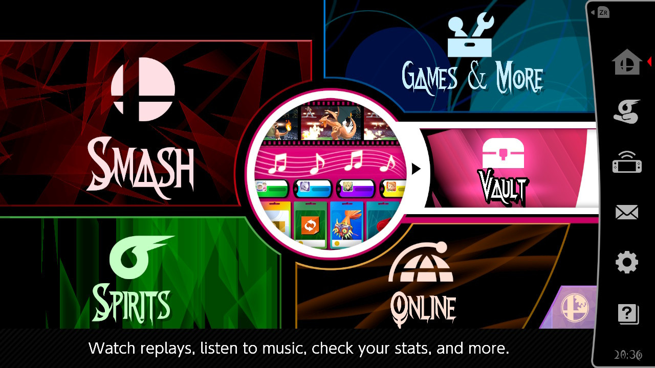 Dark Transparent Menu (Omega Mode) Mod for Super Smash Bros. Ultimate ...