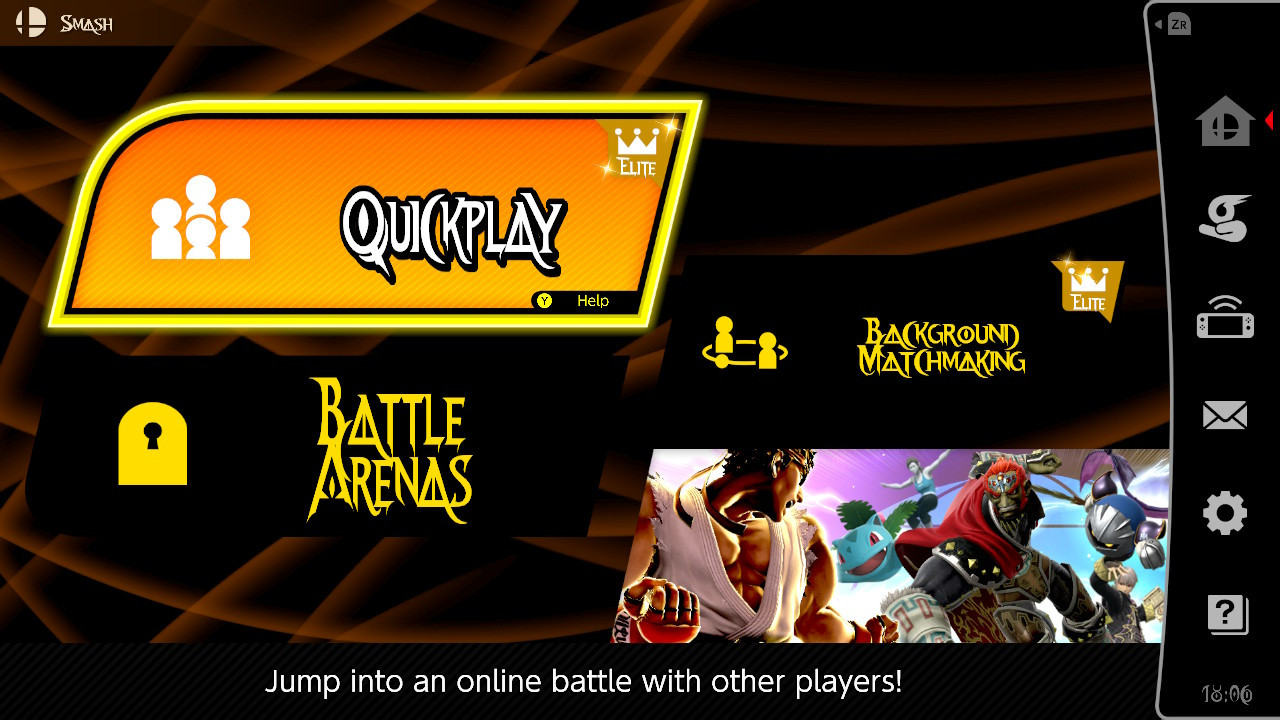 Dark Transparent Menu (Omega Mode) Mod for Super Smash Bros. Ultimate ...