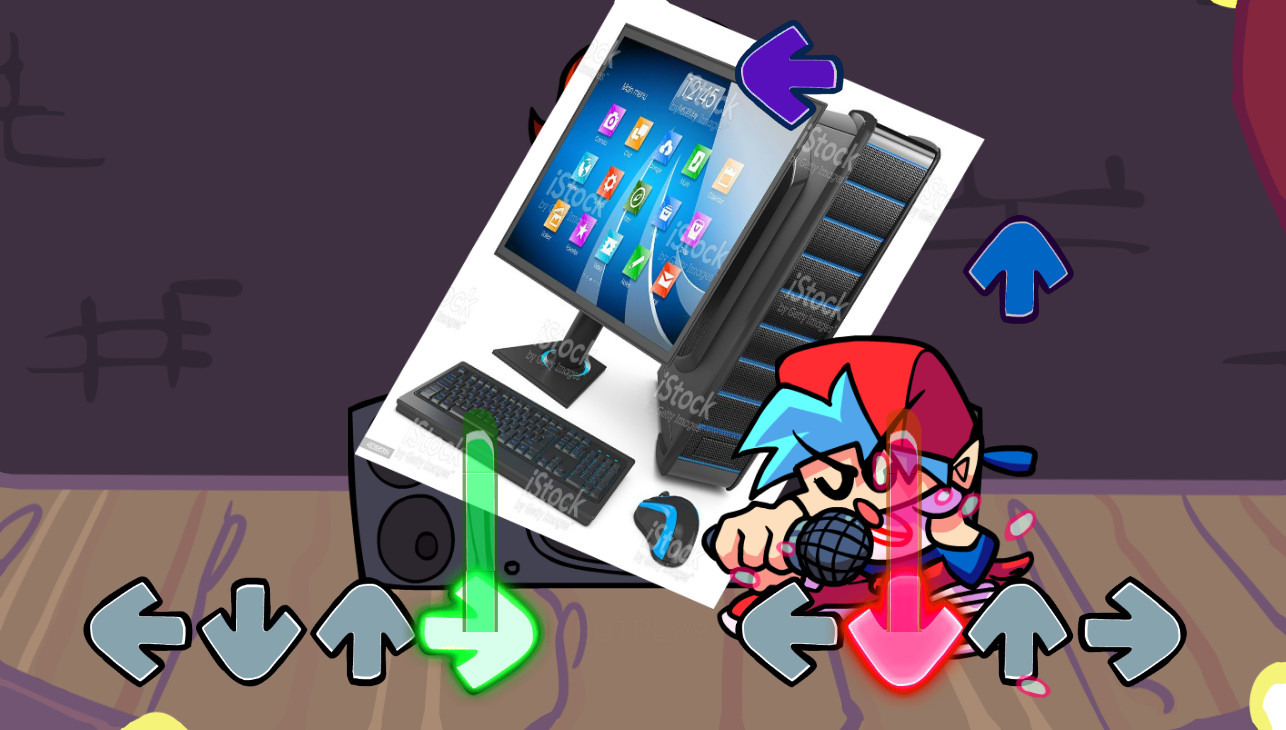 Vs. Pc and Calculator [Friday Night Funkin'] [Mods]