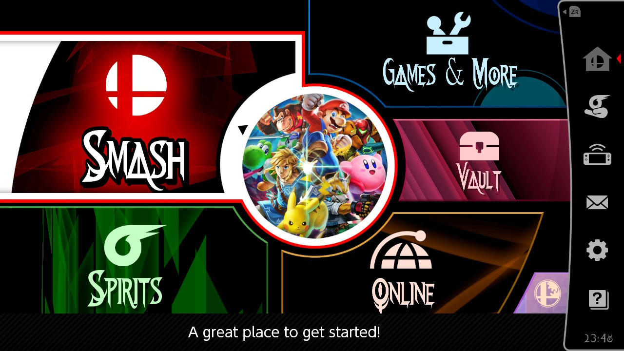 Dark Transparent Menu (Alpha Mode) Mod for Super Smash Bros. Ultimate ...