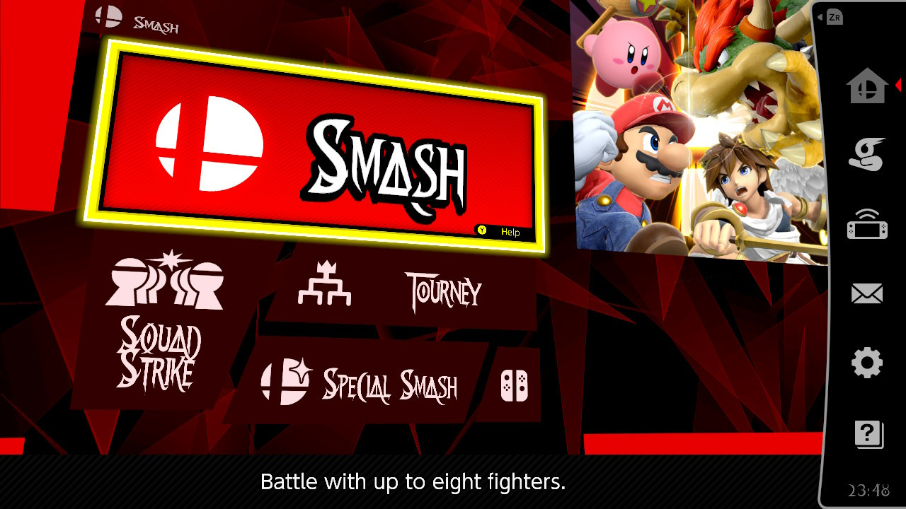 Dark Transparent Menu (Alpha Mode) Mod for Super Smash Bros. Ultimate ...