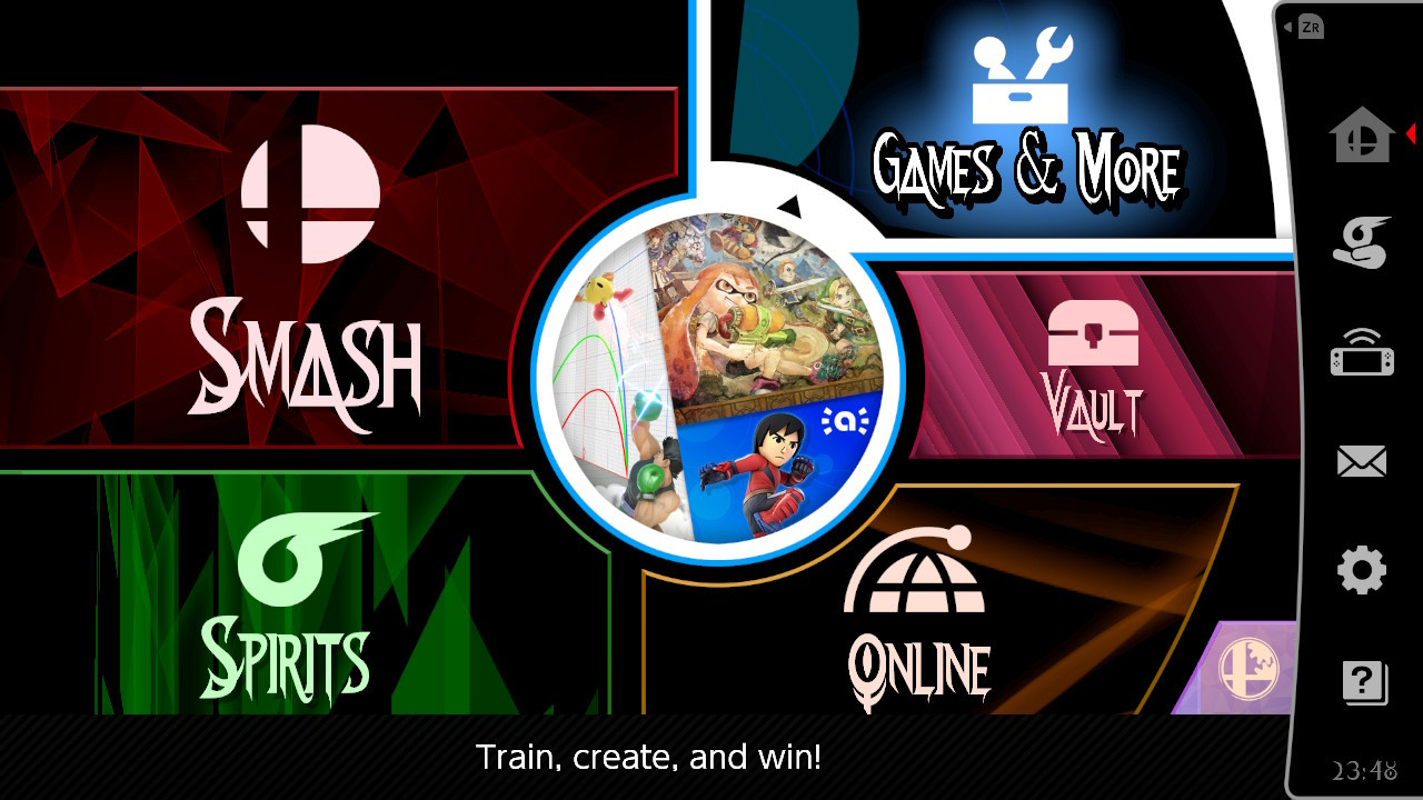 Dark Transparent Menu (Alpha Mode) Mod for Super Smash Bros. Ultimate ...