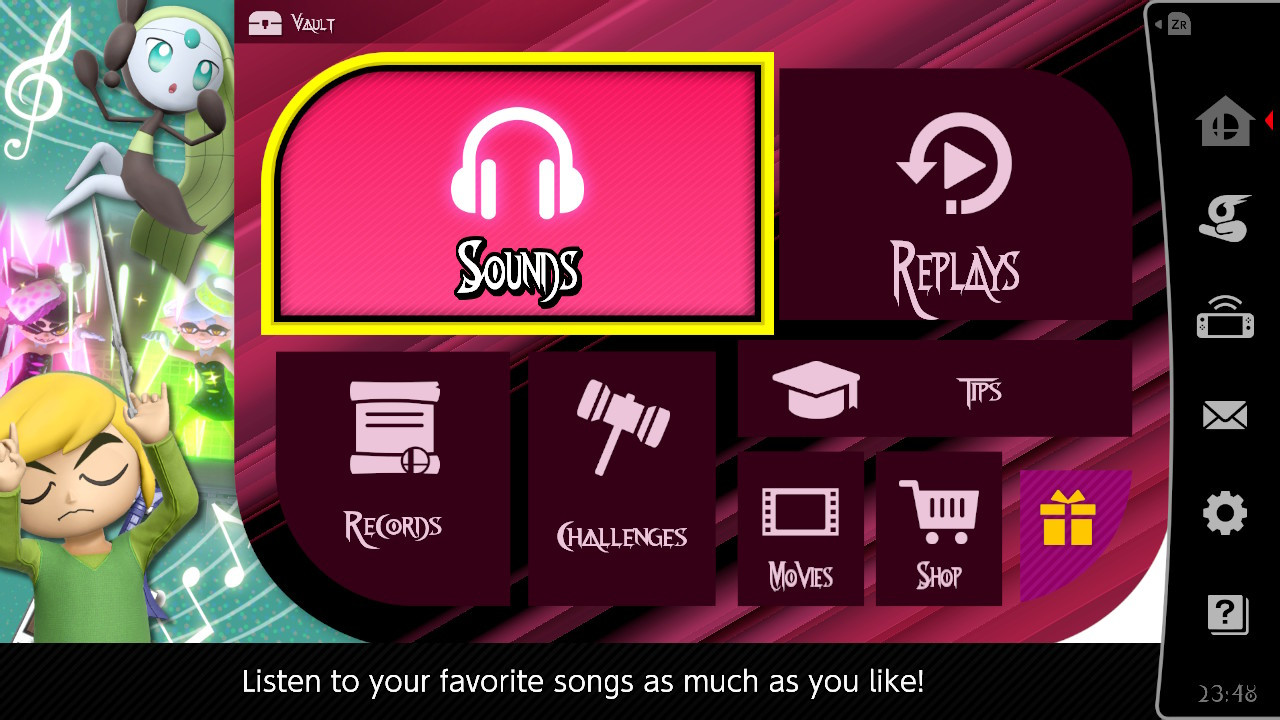 Dark Transparent Menu (Alpha Mode) Mod for Super Smash Bros. Ultimate ...