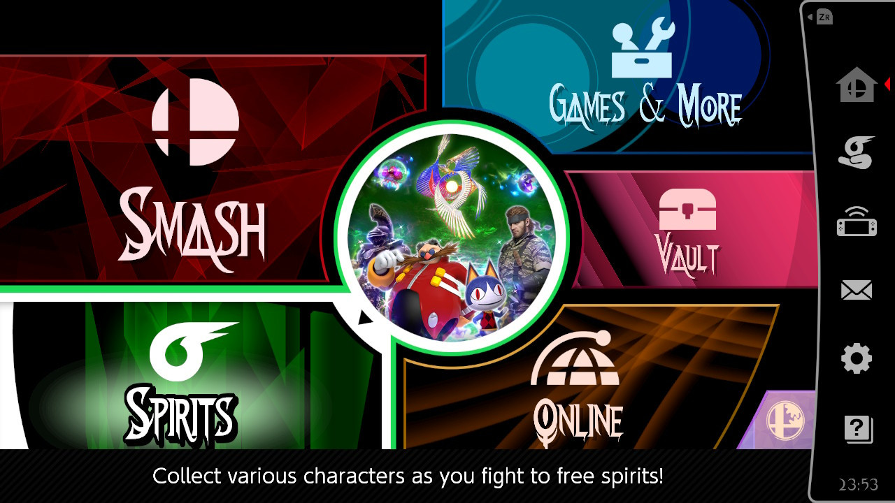 Dark Transparent Menu (Alpha Mode) Mod for Super Smash Bros. Ultimate ...