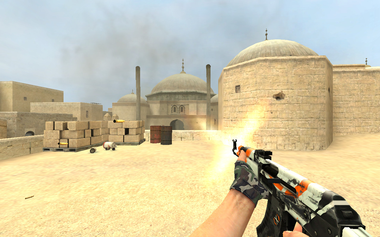 default AK Asiimov Mod for Counter-Strike: Source | CS:S Mods