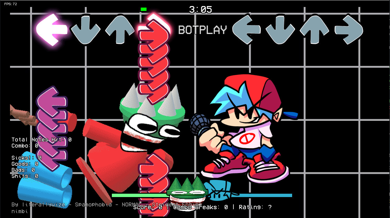 D&B Xir Edition (Demo) Mod for Friday Night Funkin' | FNF Mods