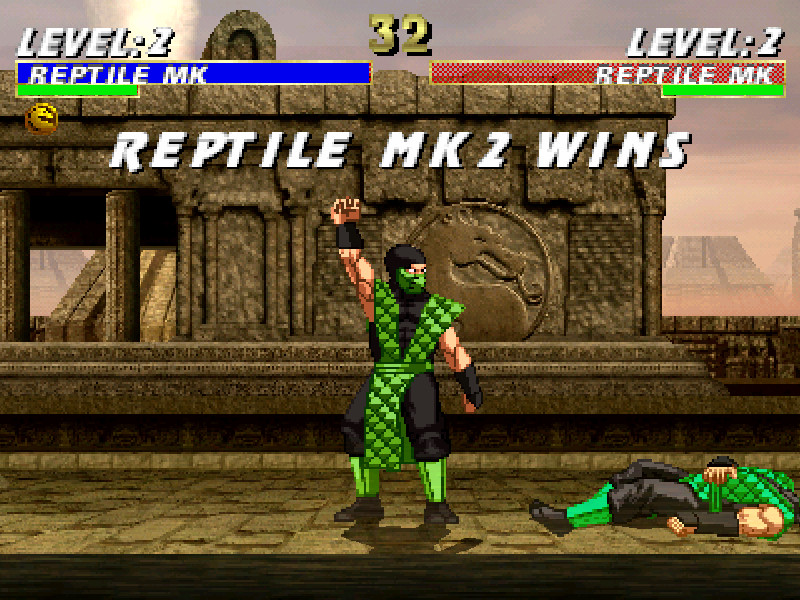 Mortal Kombat 2 Reptile Character Select