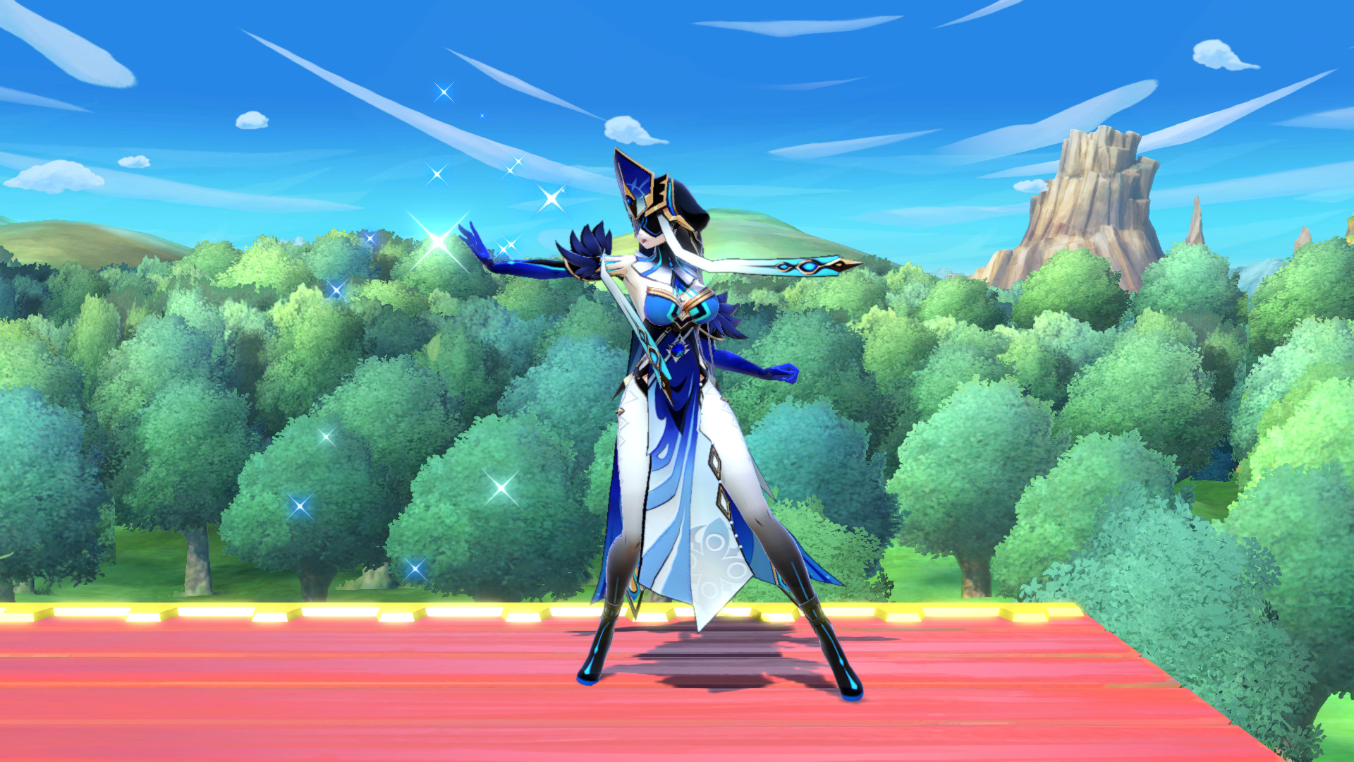 Mirror Maiden (Genshin Impact) Mod for Super Smash Bros. Ultimate ...