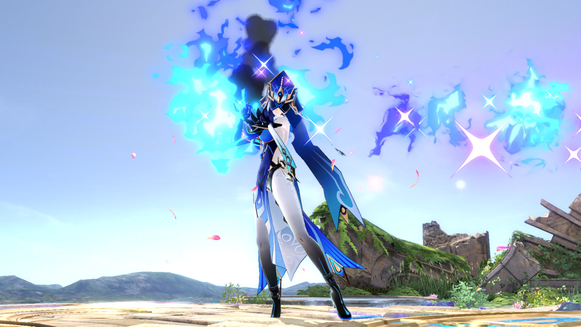Cool Blue effects Mod for Super Smash Bros. Ultimate | SSBU Mods
