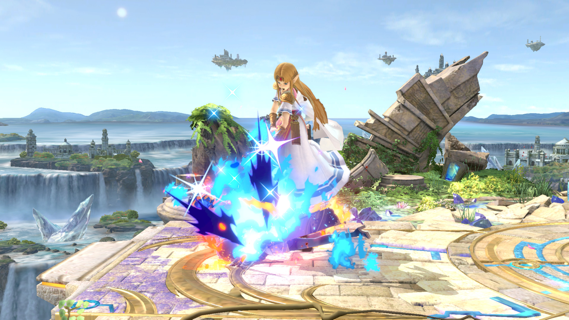 Cool Blue effects Mod for Super Smash Bros. Ultimate | SSBU Mods