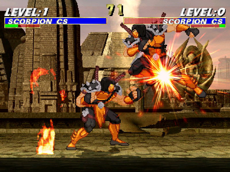 Scorpion Capcom cartoon style Mod for M.U.G.E.N | MUGEN Mods