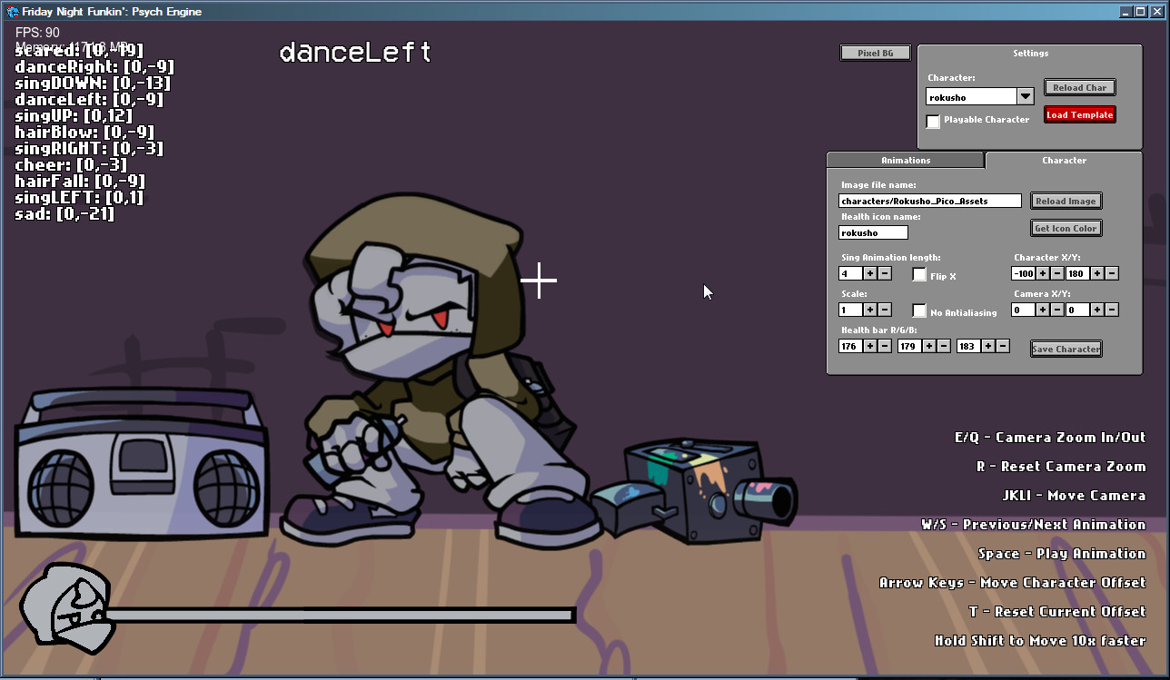 Rokusho-Inspired Soft Pico Recolour Mod for Friday Night Funkin' | FNF Mods