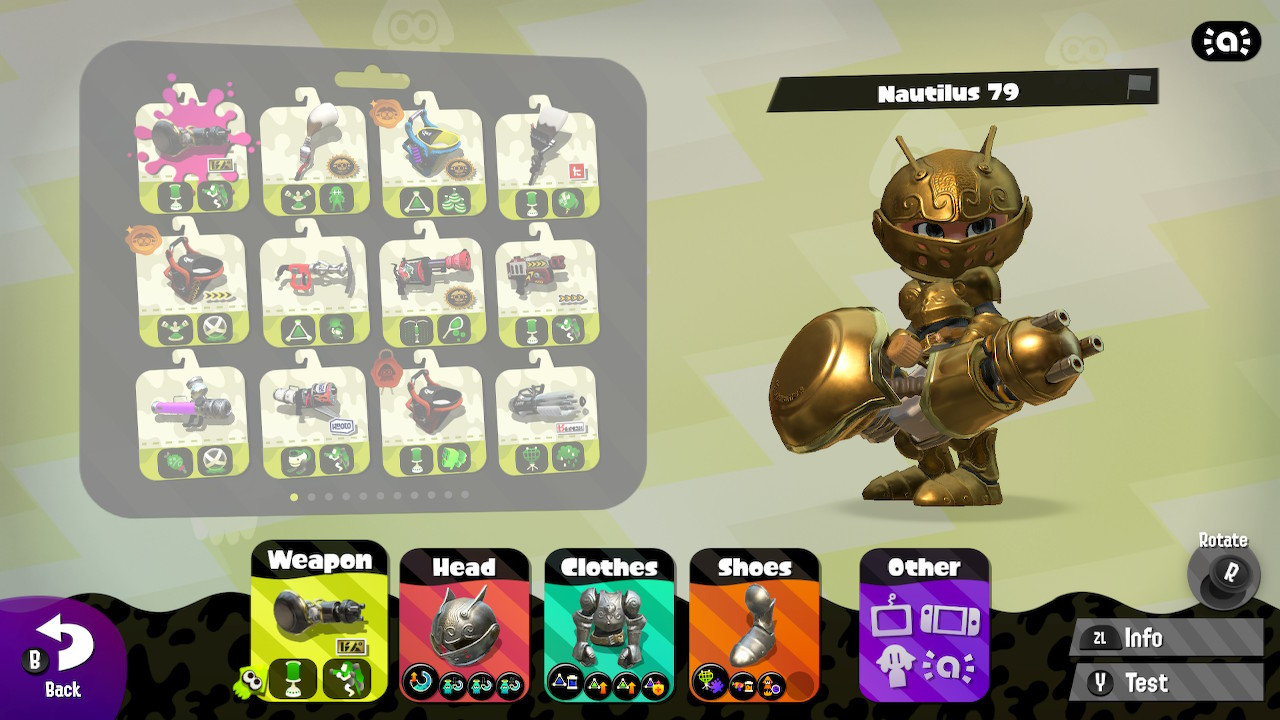 Gear Recolor Mod for Splatoon 2 | Splatoon 2 Mods