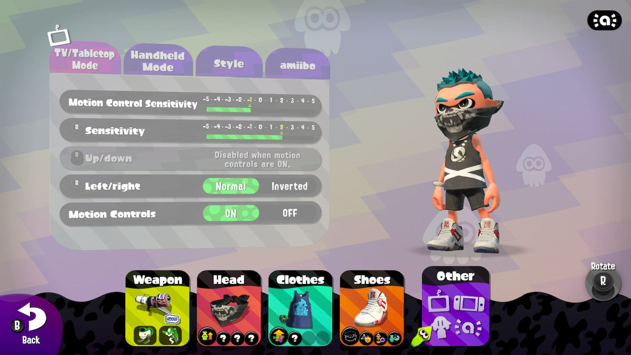 Gear Recolor [Splatoon 2] [Mods]