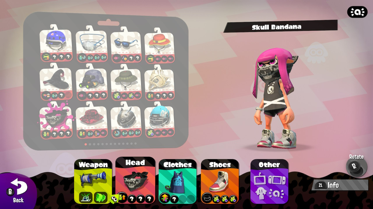 Gear Recolor [Splatoon 2] [Mods]