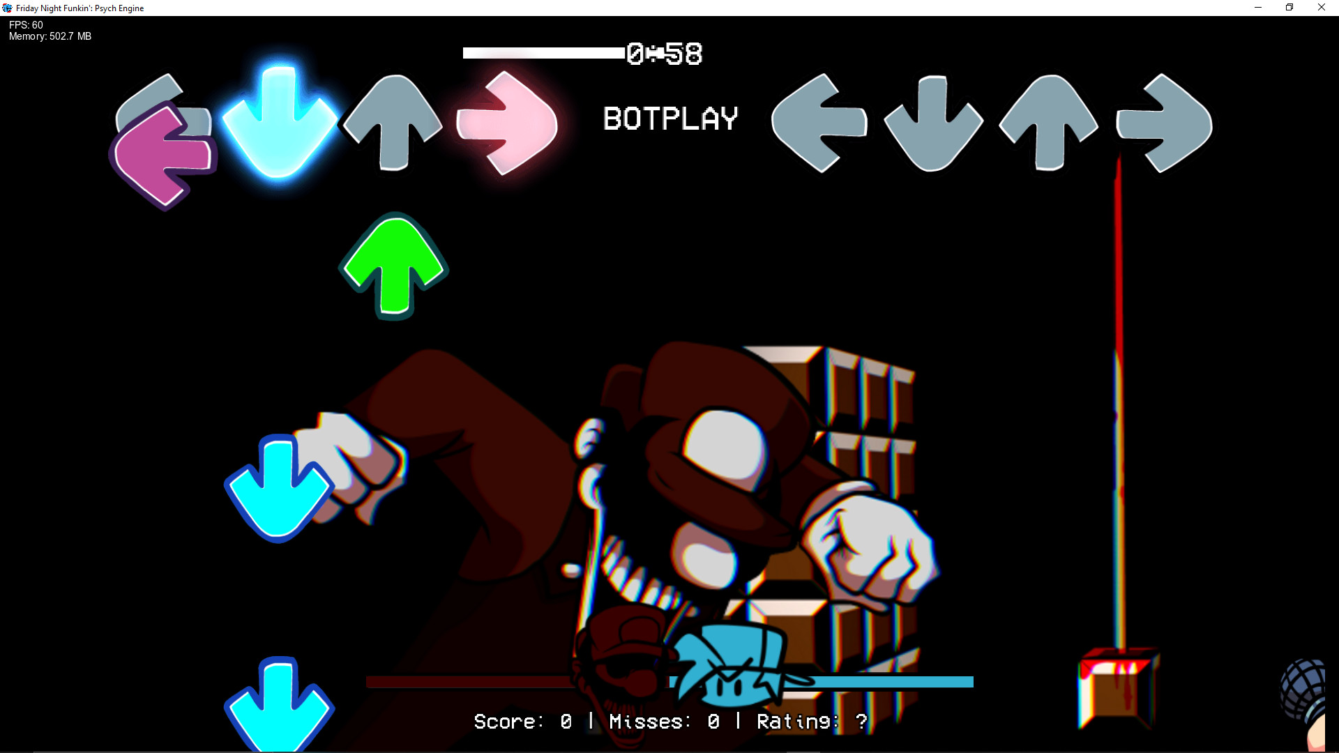 Unbearable Pain (MX Custom Song) Charted Mod for Friday Night Funkin ...