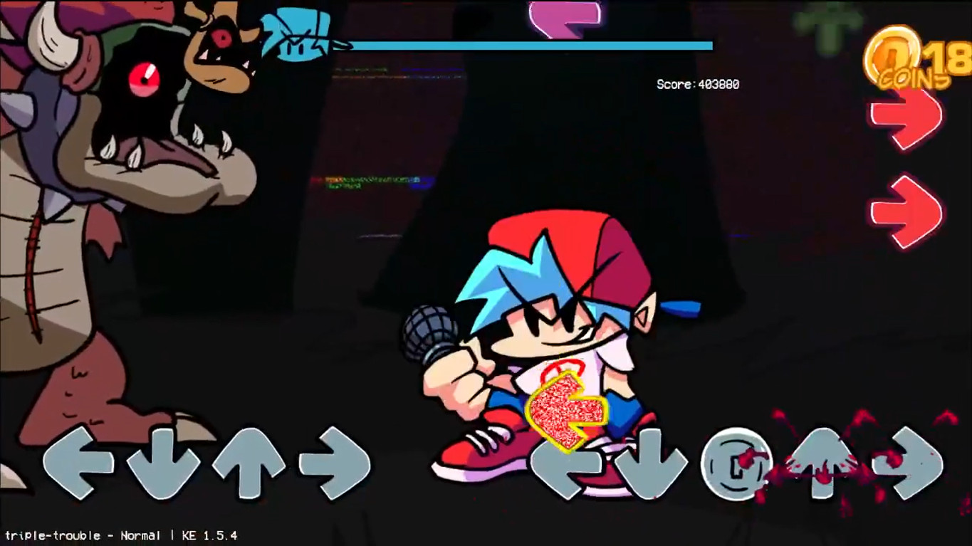 Sonic EXE Triple Trouble Mario Edition Mod for Friday Night Funkin ...