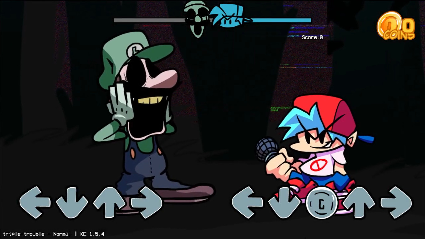 Sonic EXE Triple Trouble Mario Edition Mod for Friday Night Funkin ...