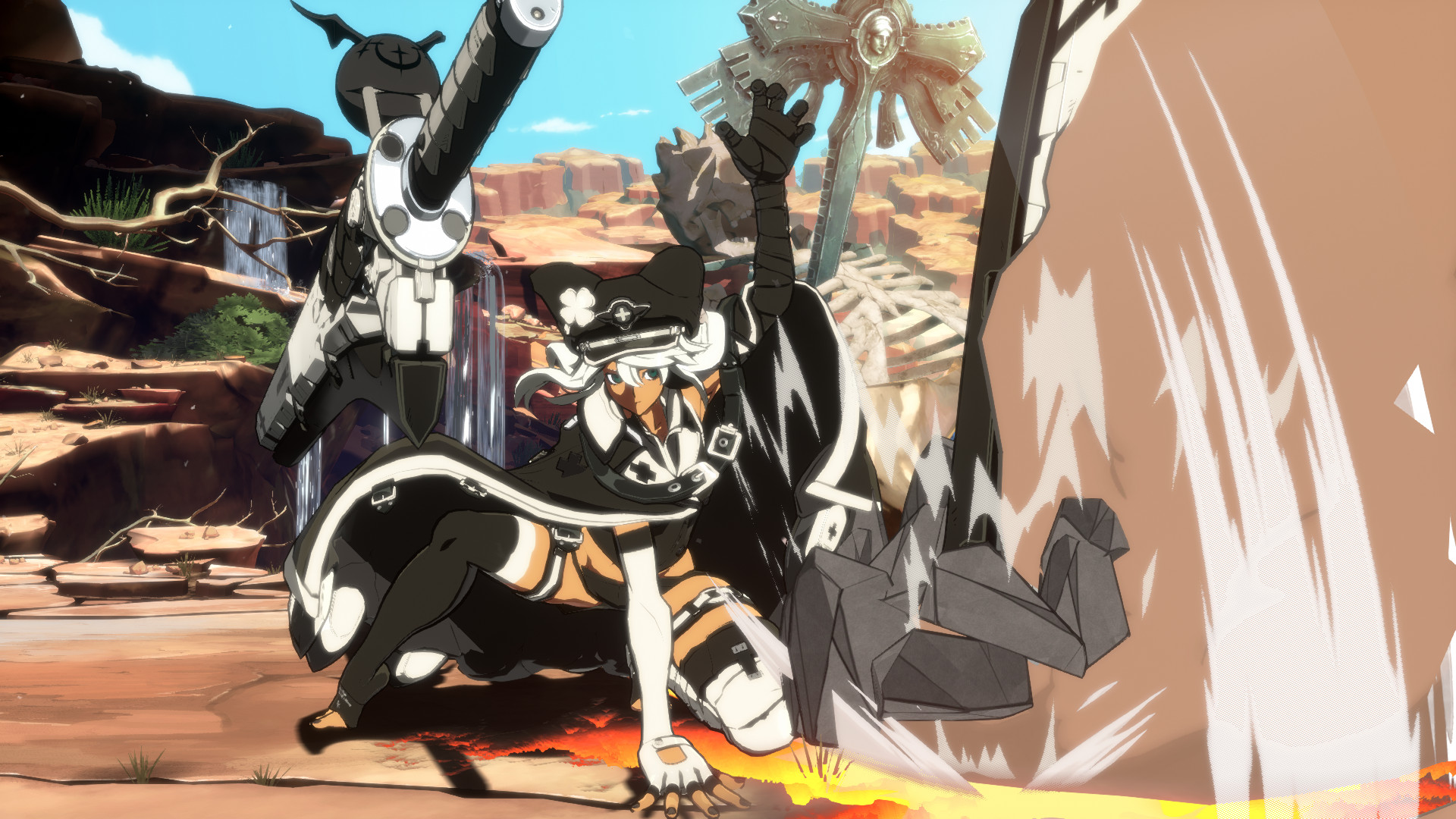 Monochrome Ramlethal Mod for GUILTY GEAR -STRIVE- | GGST Mods
