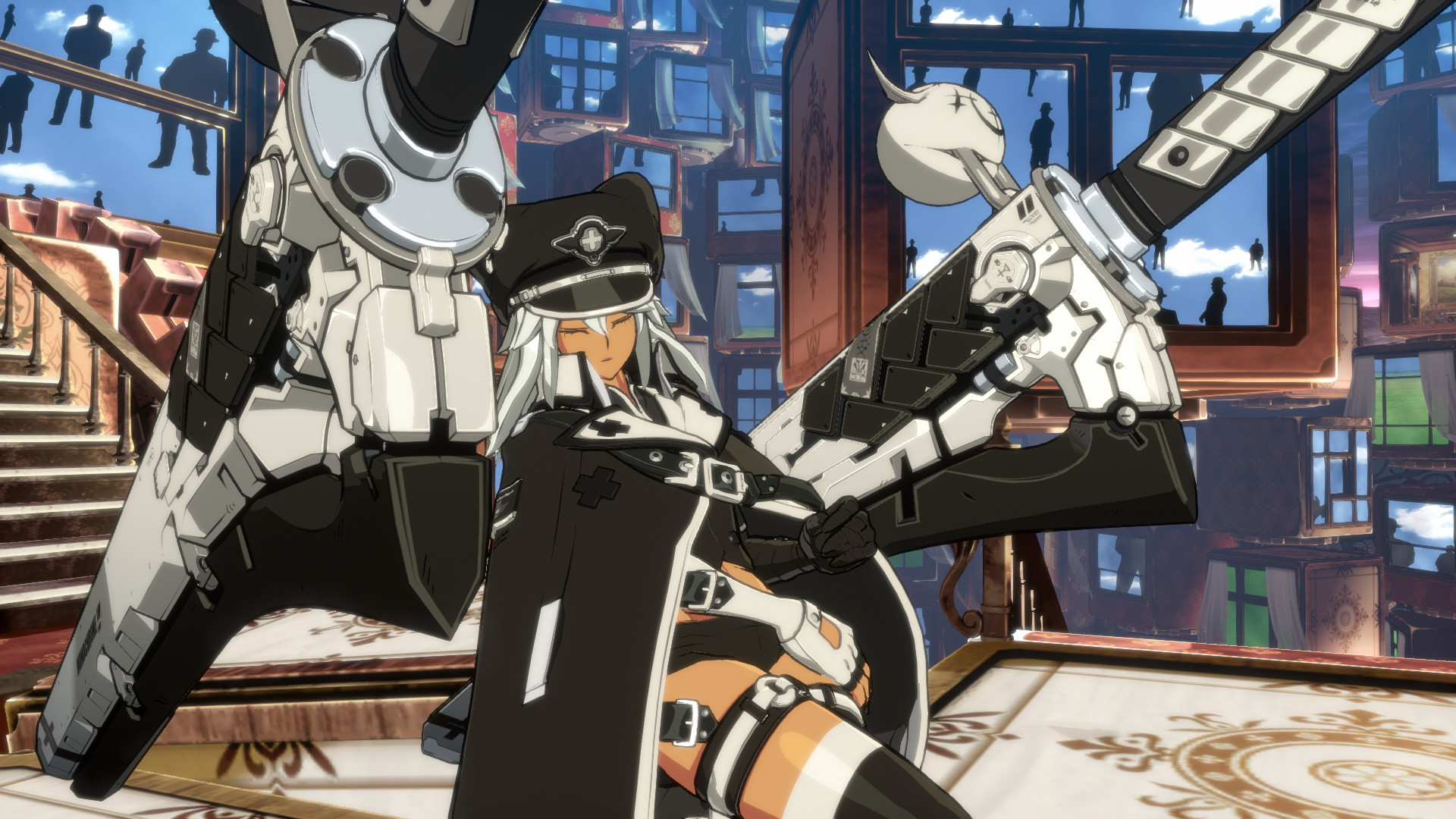 Monochrome Ramlethal Mod for GUILTY GEAR -STRIVE- | GGST Mods