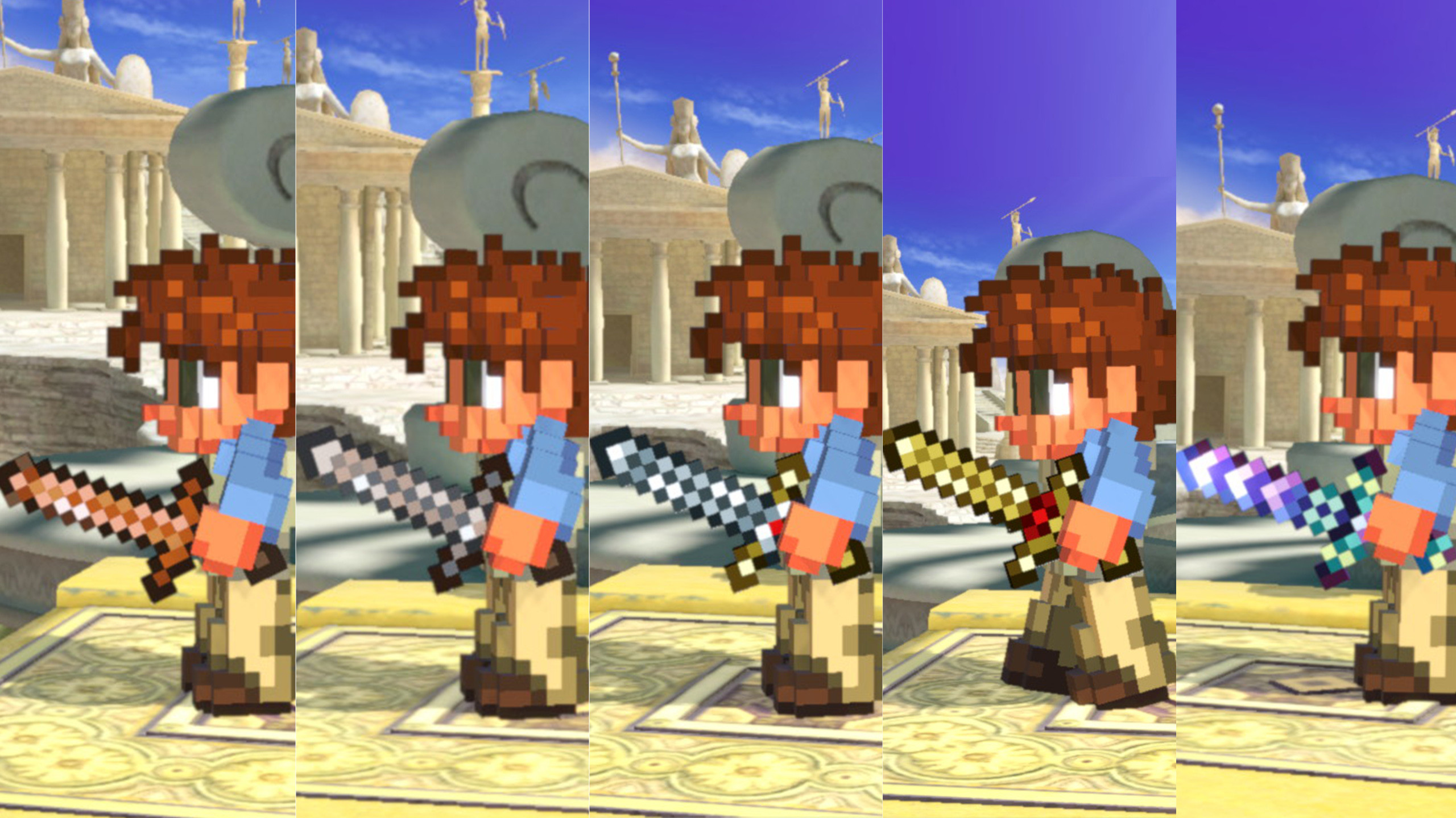 Terraria Modpack (skin,stage&more) Mod for Super Smash Bros. Ultimate ...