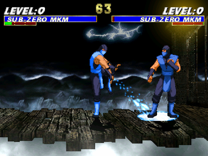 Sub-Zero MKM cartoon style Mod for M.U.G.E.N | MUGEN Mods