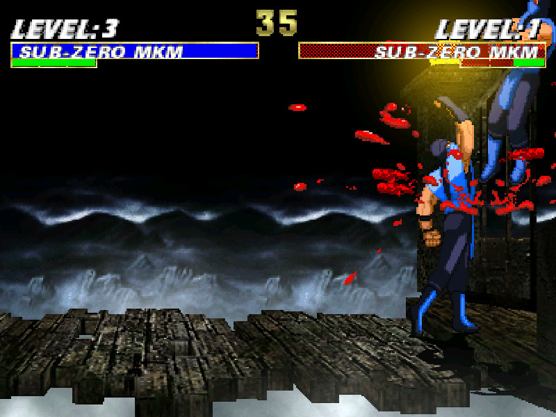 Sub-Zero MKM cartoon style Mod for M.U.G.E.N | MUGEN Mods