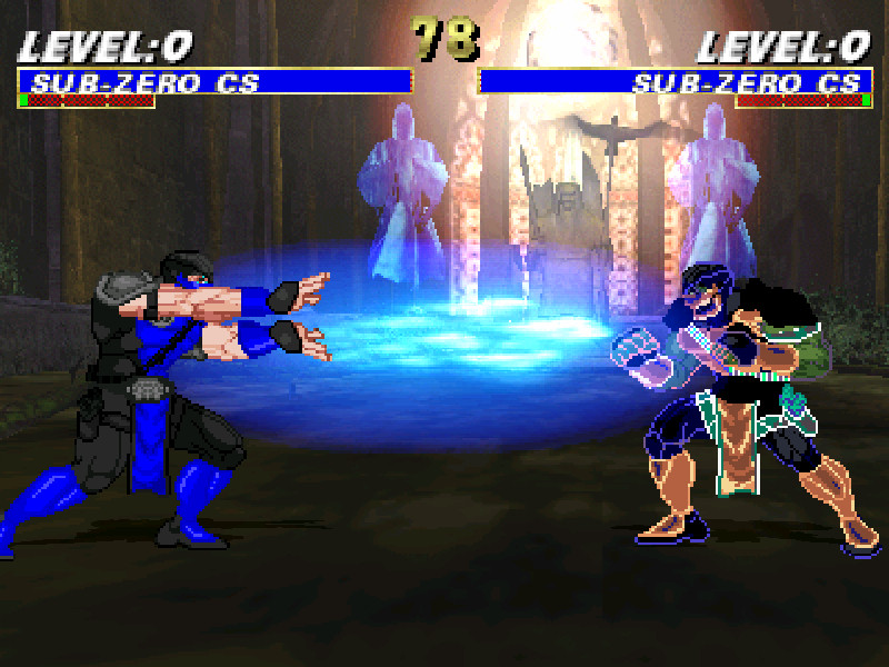 Sub-Zero Capcom cartoo style [M.U.G.E.N] [Mods]