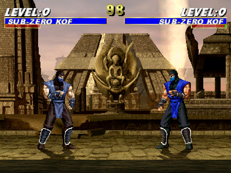 Sub-Zero KOF cartoon style Mod for M.U.G.E.N | MUGEN Mods