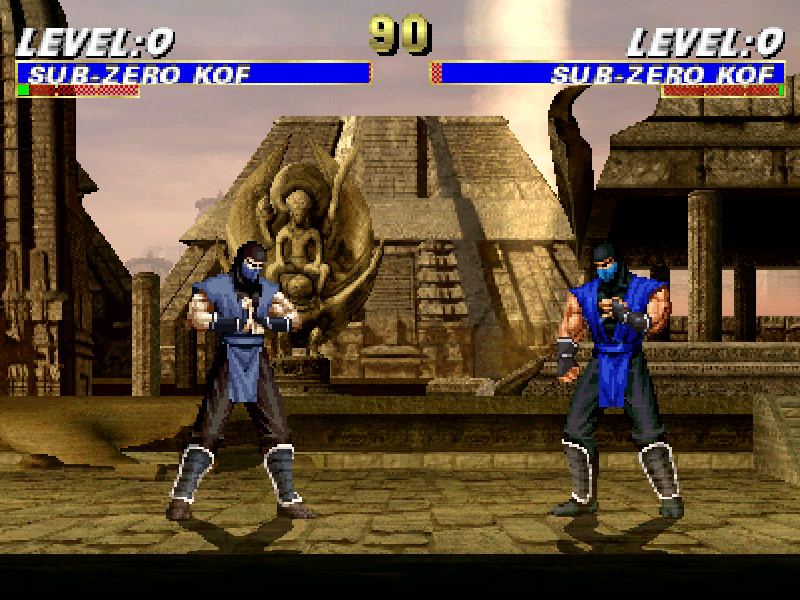 Sub-Zero KOF cartoon style Mod for M.U.G.E.N | MUGEN Mods