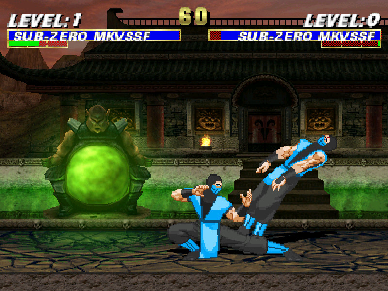 Sub-Zero MKvsSF cartoon style [M.U.G.E.N] [Mods]