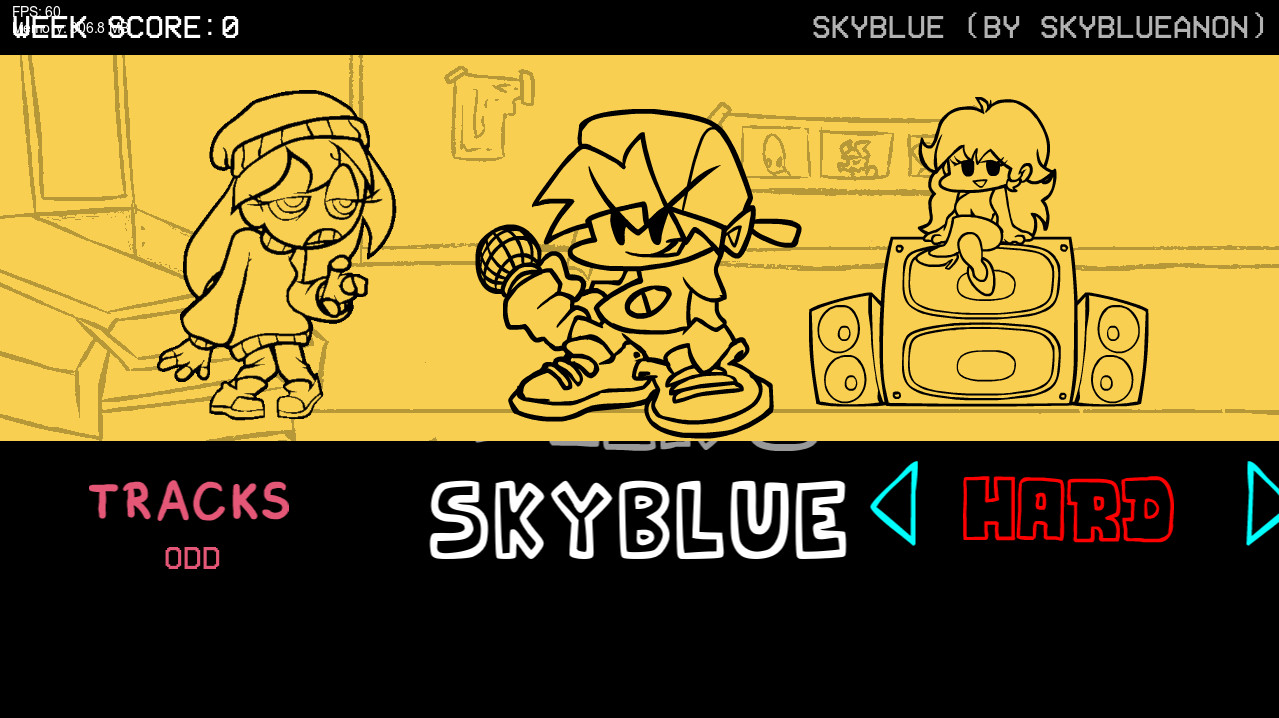 vs Skyblue (Fan-Made Demo) Mod for Friday Night Funkin' | FNF Mods