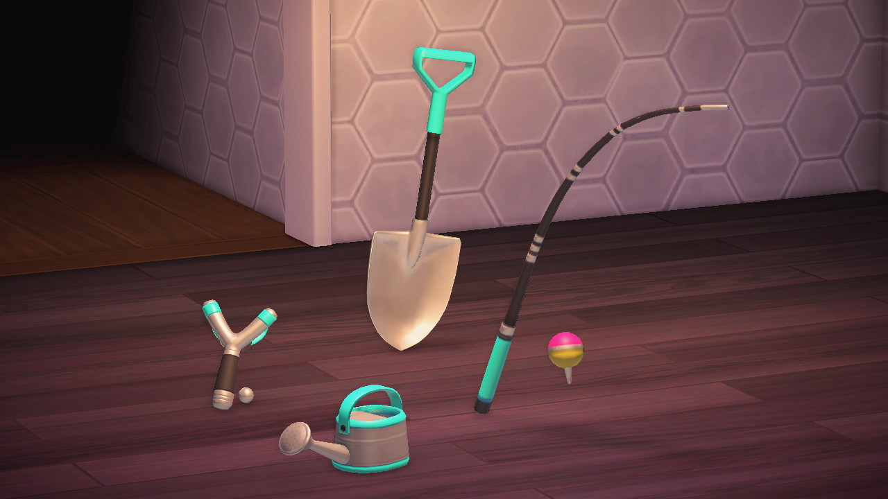 Silver Tools (Finally including Net and Axe!) Mod for Animal Crossing ...