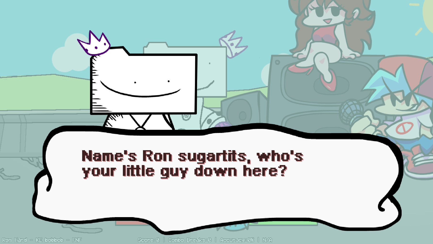 Cancer Lord Ron (SkinMod) [Friday Night Funkin'] [Mods]