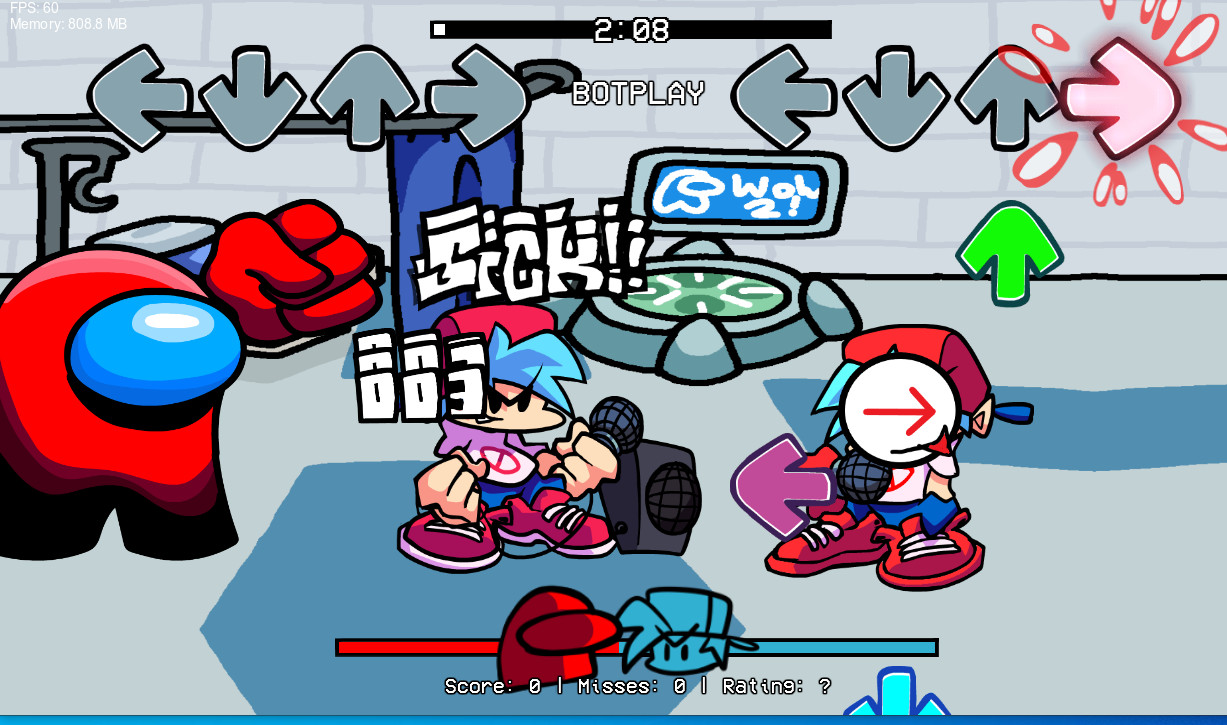 BF, wearing a mask. [Friday Night Funkin'] [Mods]