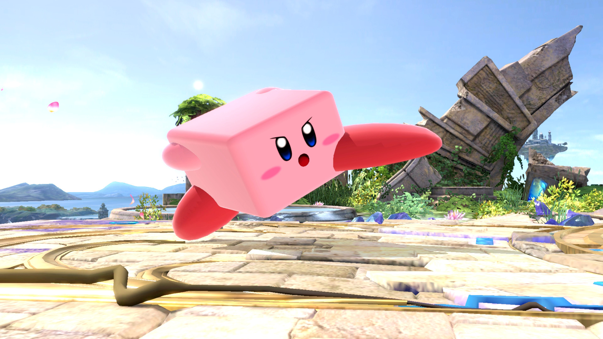 Square Kirby Mod for Super Smash Bros. Ultimate | SSBU Mods