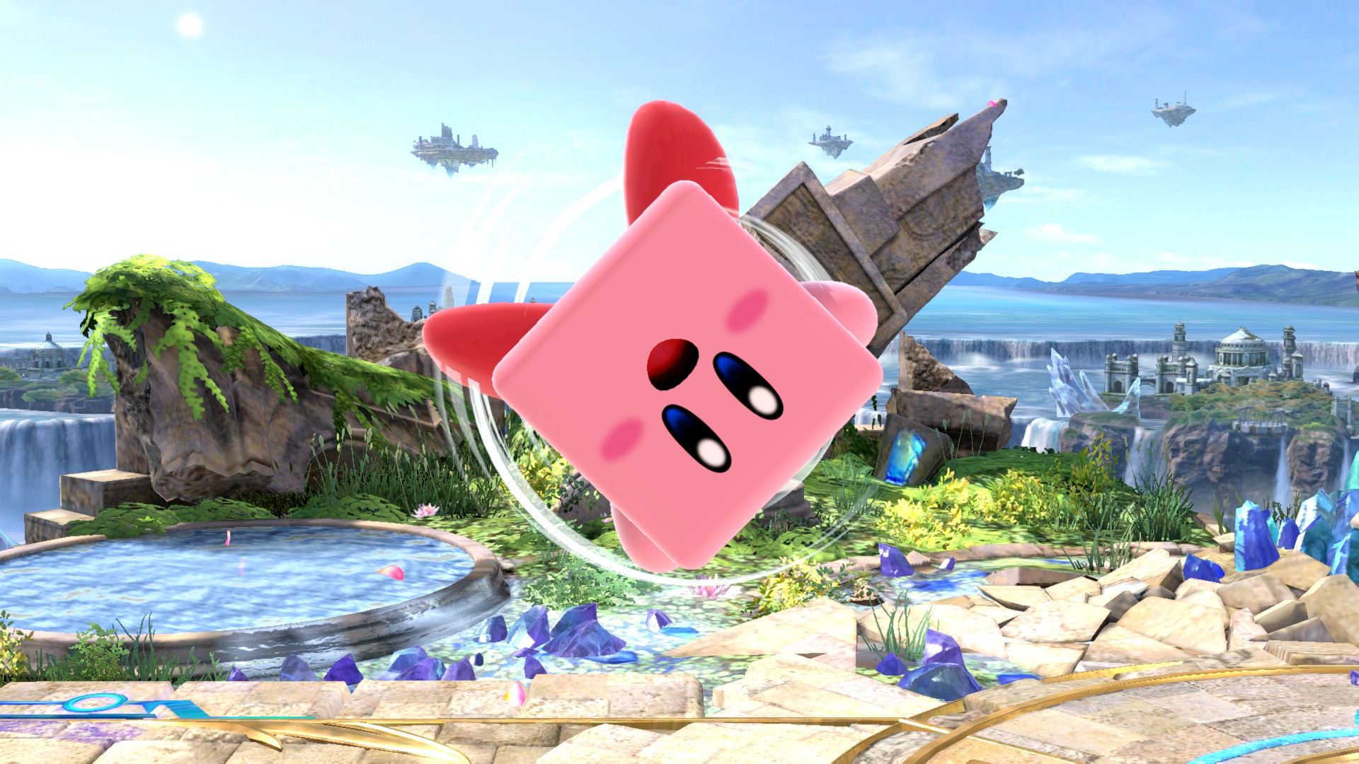 Square Kirby Mod for Super Smash Bros. Ultimate | SSBU Mods