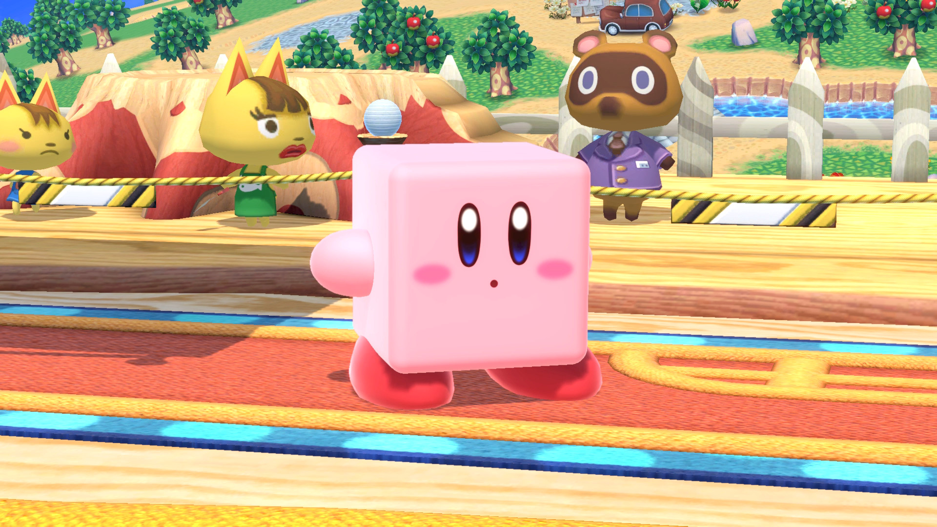 Square Kirby Mod for Super Smash Bros. Ultimate | SSBU Mods