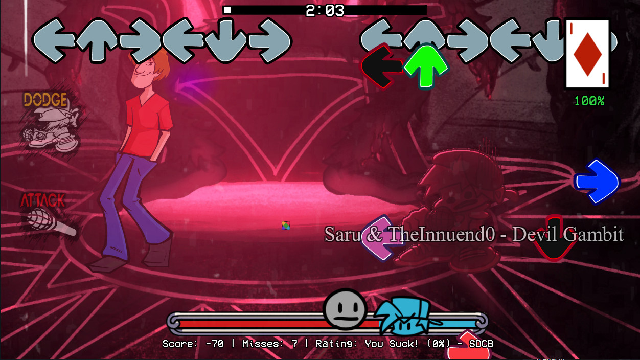 DemiGods-Deck - Red Shaggy Sings Devils Gambit [Friday Night Funkin ...