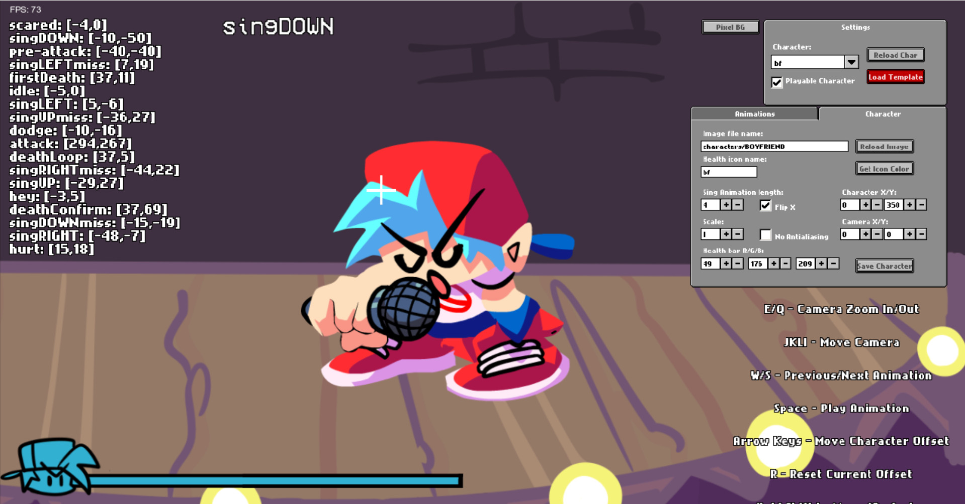 No Outline Playable Boyfriend Mod for Friday Night Funkin' | FNF Mods