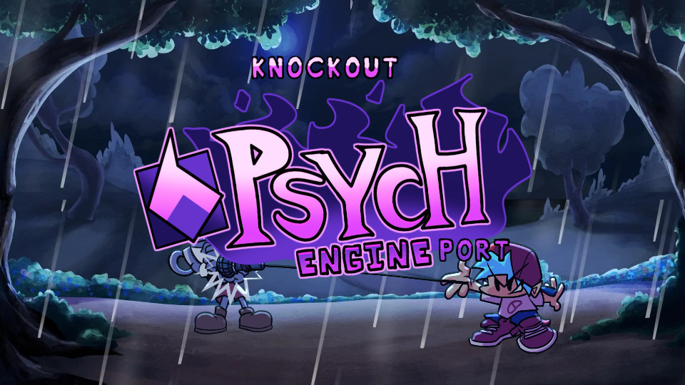 Knockout Psych Engine Port Mod for Friday Night Funkin' | FNF Mods