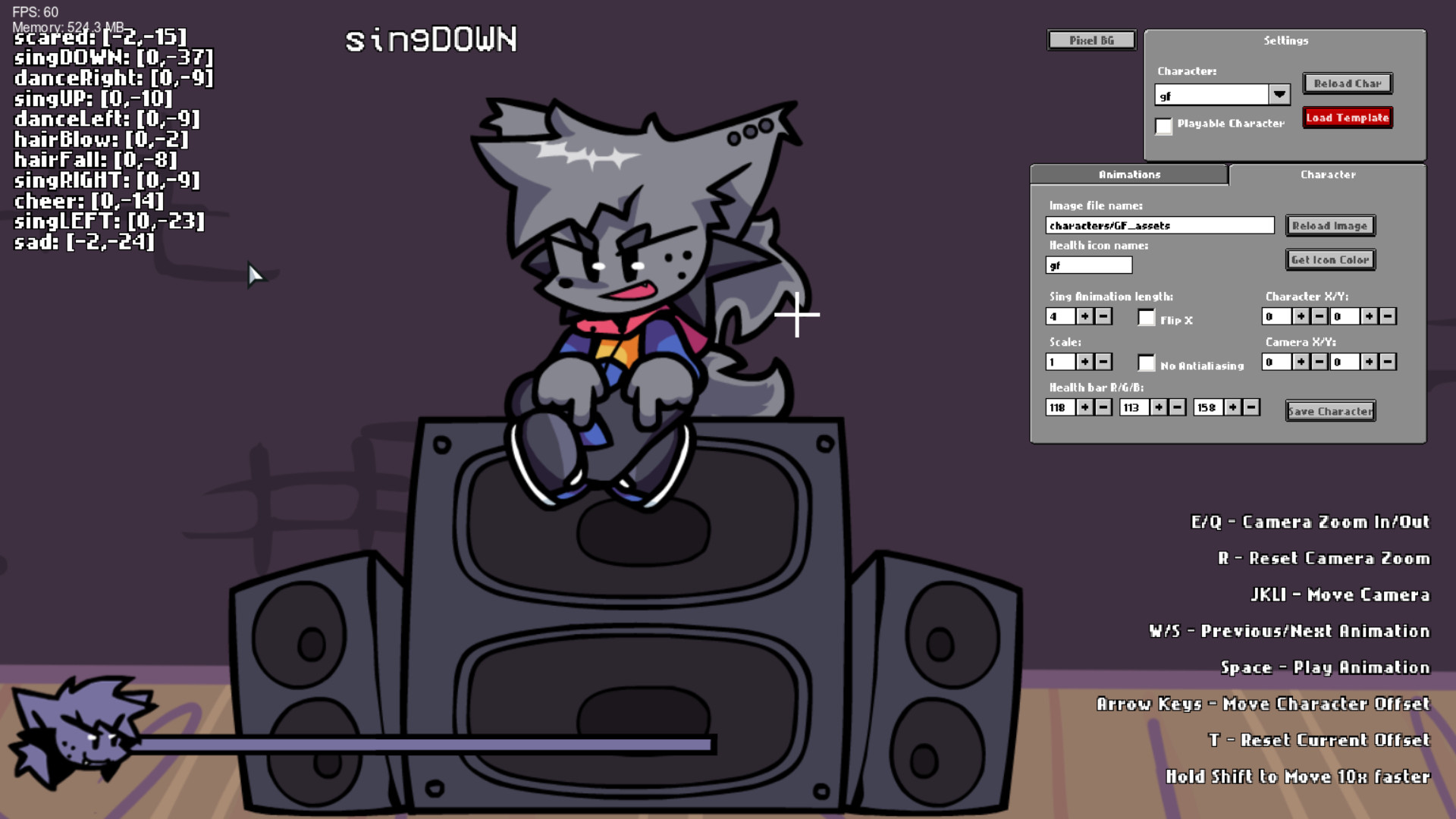 Kapi over GF V1 fixed offsets Mod for Friday Night Funkin' | FNF Mods