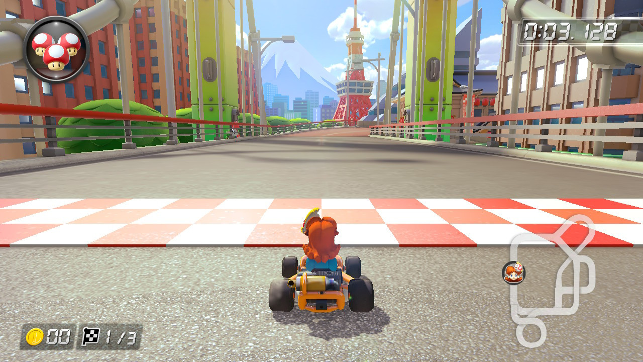 Daisy Yukata (MK8DX) Mod for Mario Kart 8 Deluxe | MK8D Mods