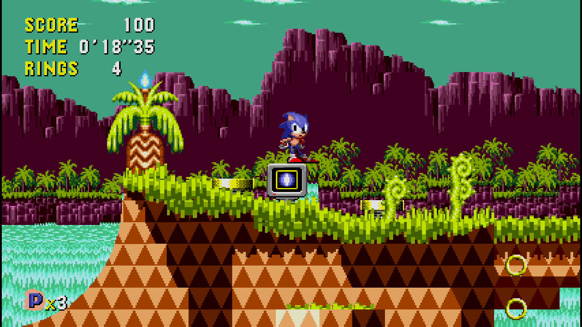 Enhanced Sonic Past/Future icons Mod for Sonic CD (2011) | SCD Mods