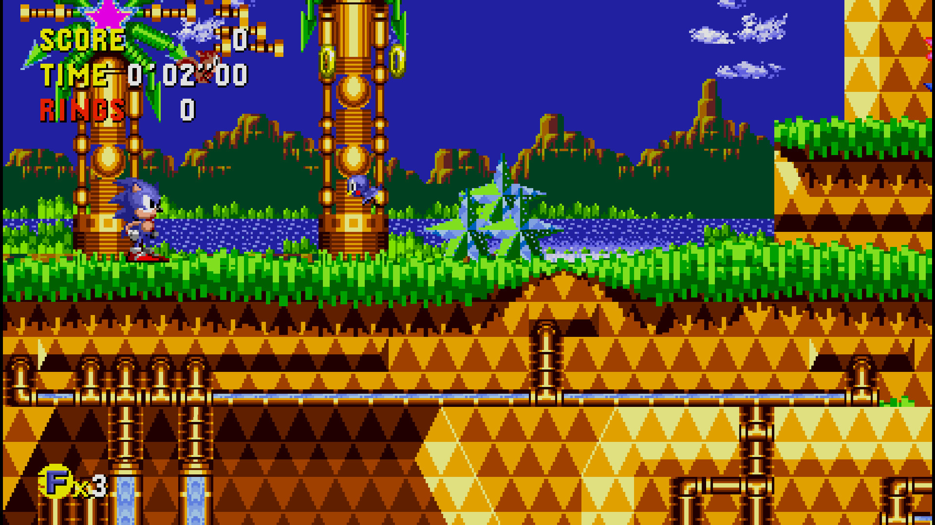 Enhanced Sonic Past/Future icons Mod for Sonic CD (2011) | SCD Mods