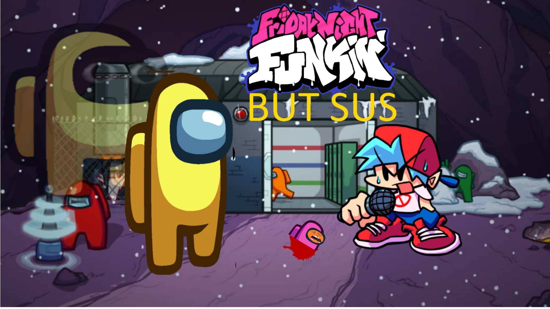 FNF BUT SUS [Friday Night Funkin'] [Mods]