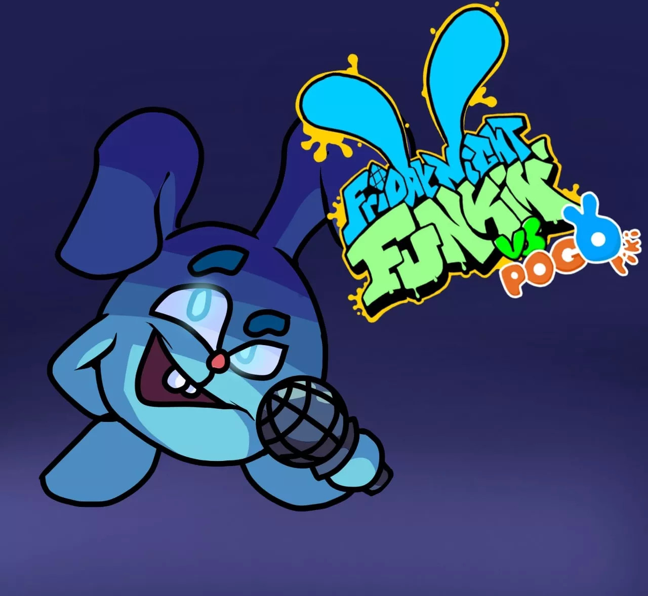 Vs PogoRiki FANMADE Mod for Friday Night Funkin' | FNF Mods