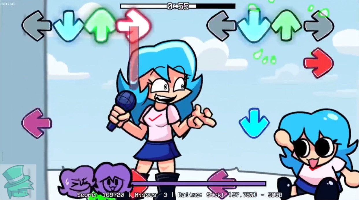 Sky REDONE (Ski sings for you!) [LEGACY] Mod for Friday Night Funkin ...