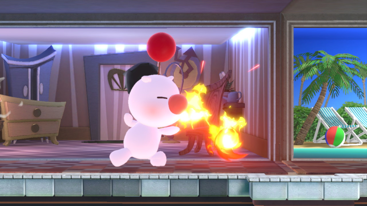 Moogle over Mario Mod for Super Smash Bros. Ultimate | SSBU Mods
